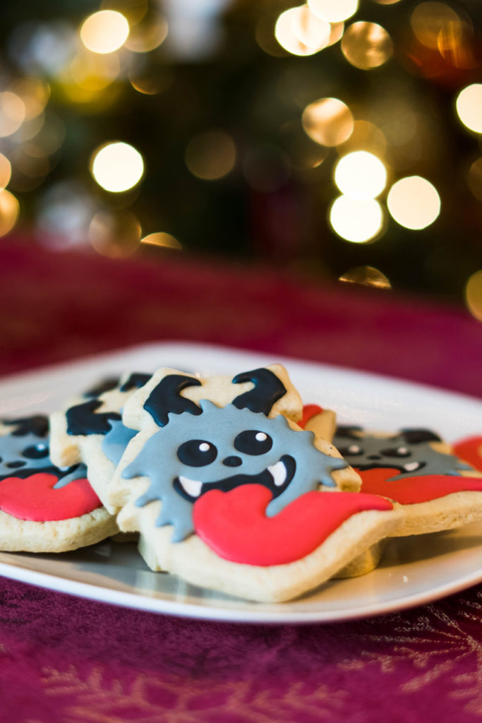 How to Make Cute Krampus Cookies - SomethingSoSam